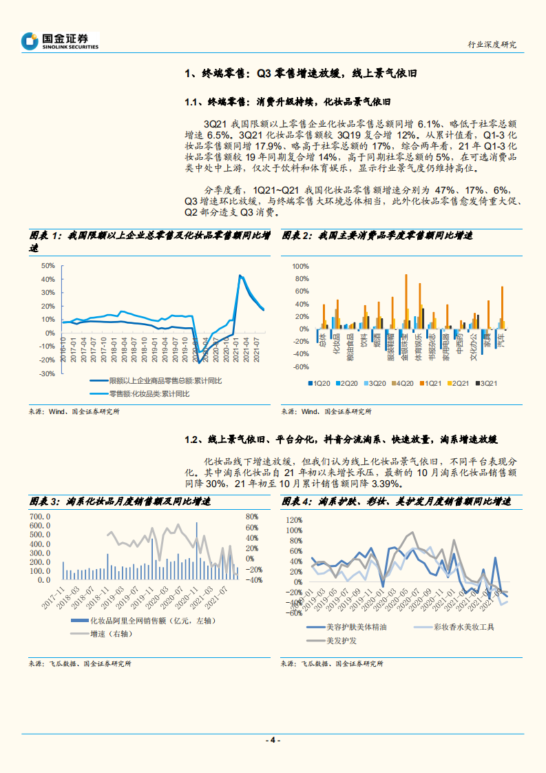 化妆品行业：竞争加剧品牌分化，坚守品牌两大投资主线-211104.pdf | 先导研报