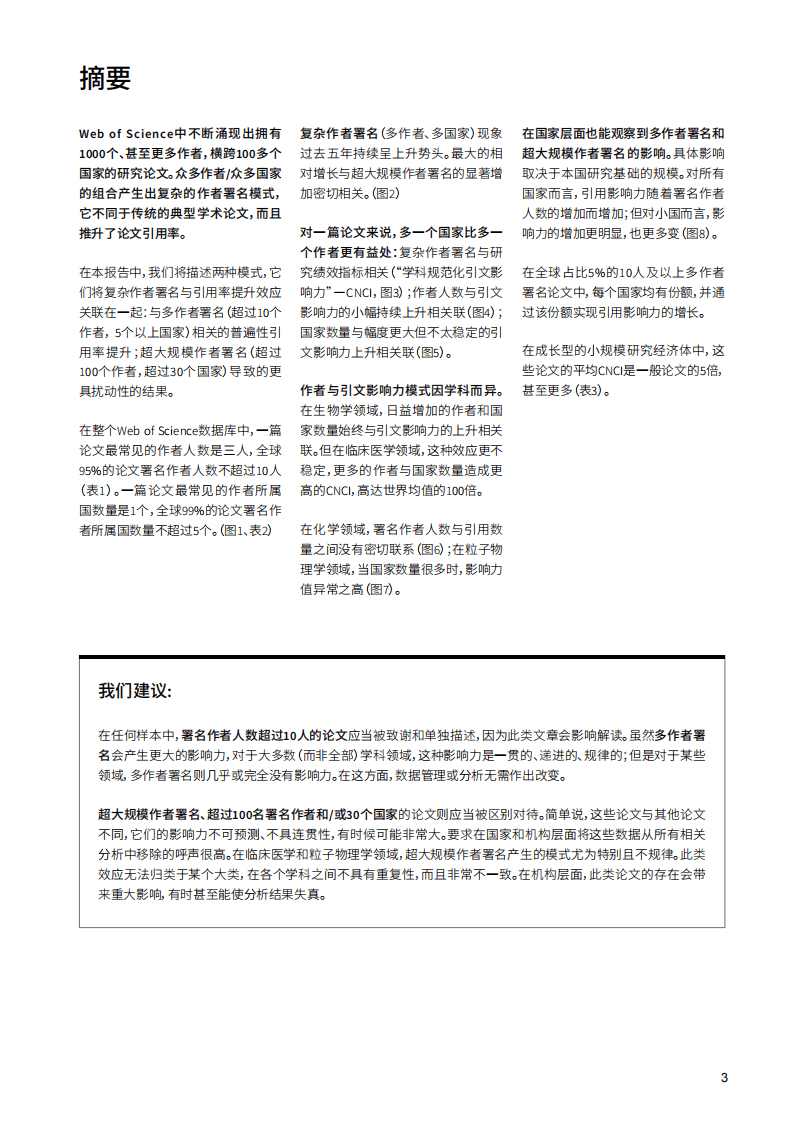 Clarivate Analytics：多作者署名与研究分析.pdf | 先导研报