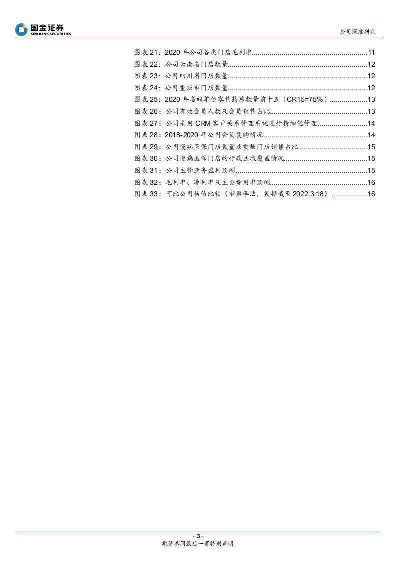 一心堂-立足西南，辐射全国-220320.pdf | 先导研报