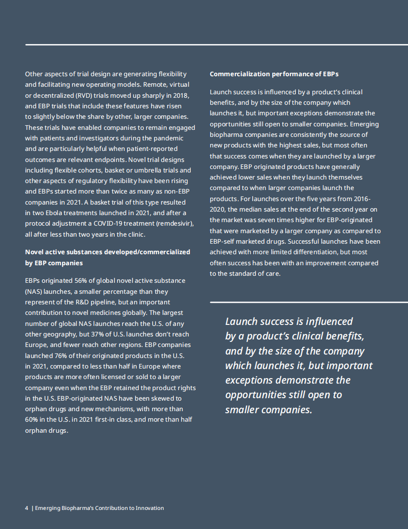 艾昆纬（IQVIA）：新兴生物制药公司的创新贡献（英文版）.pdf | 先导研报