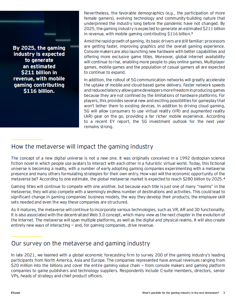 安永（EY）：2022年全球游戏行业展望报告（英文版）.pdf | 先导研报