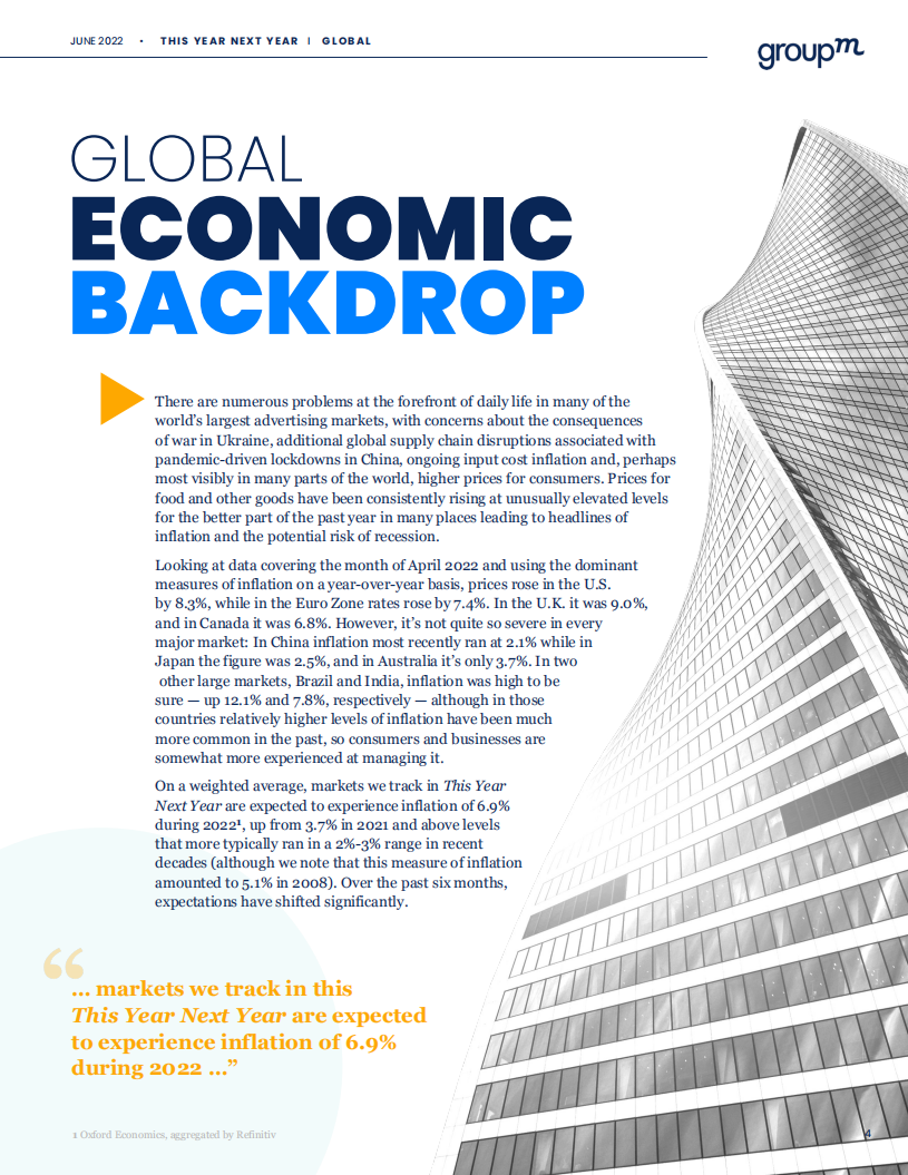 群邑集团（GroupM）：2022年全球广告市场年中预测报告（英文版）.pdf | 先导研报