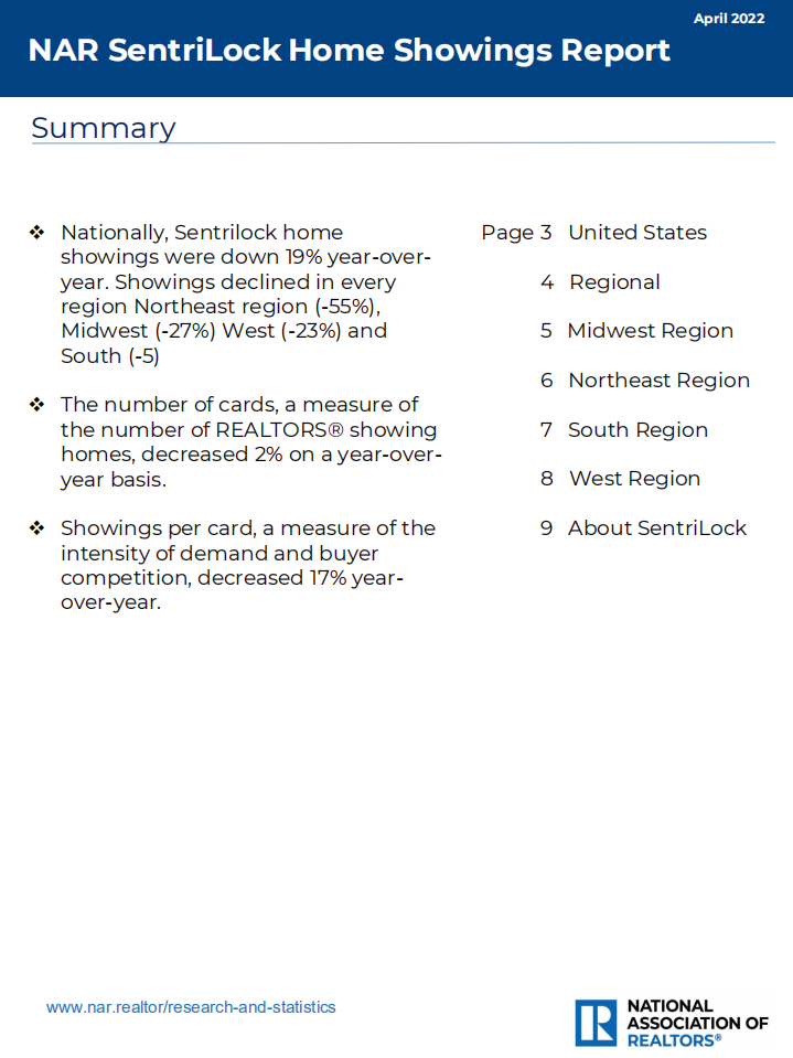 美国房地产经纪人协会（NAR）：2022年4月看房报告（英文版）.pdf | 先导研报