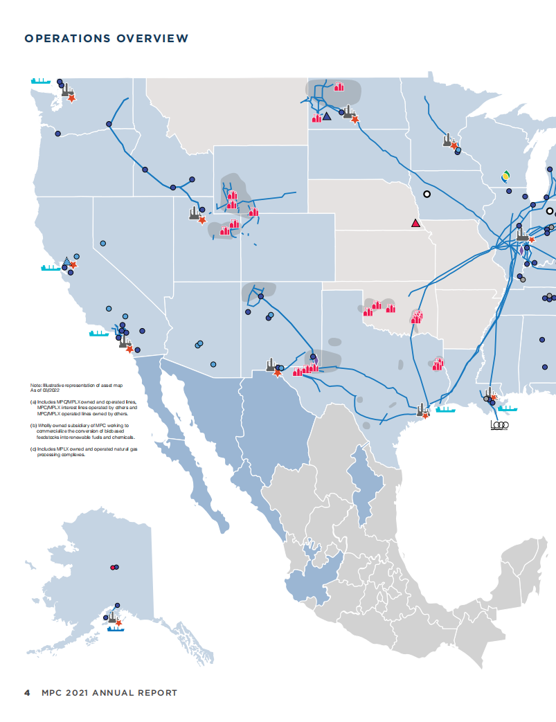 马拉松原油公司（MARATHON PETROLEUM）2021年年度报告（英文版）.pdf | 先导研报
