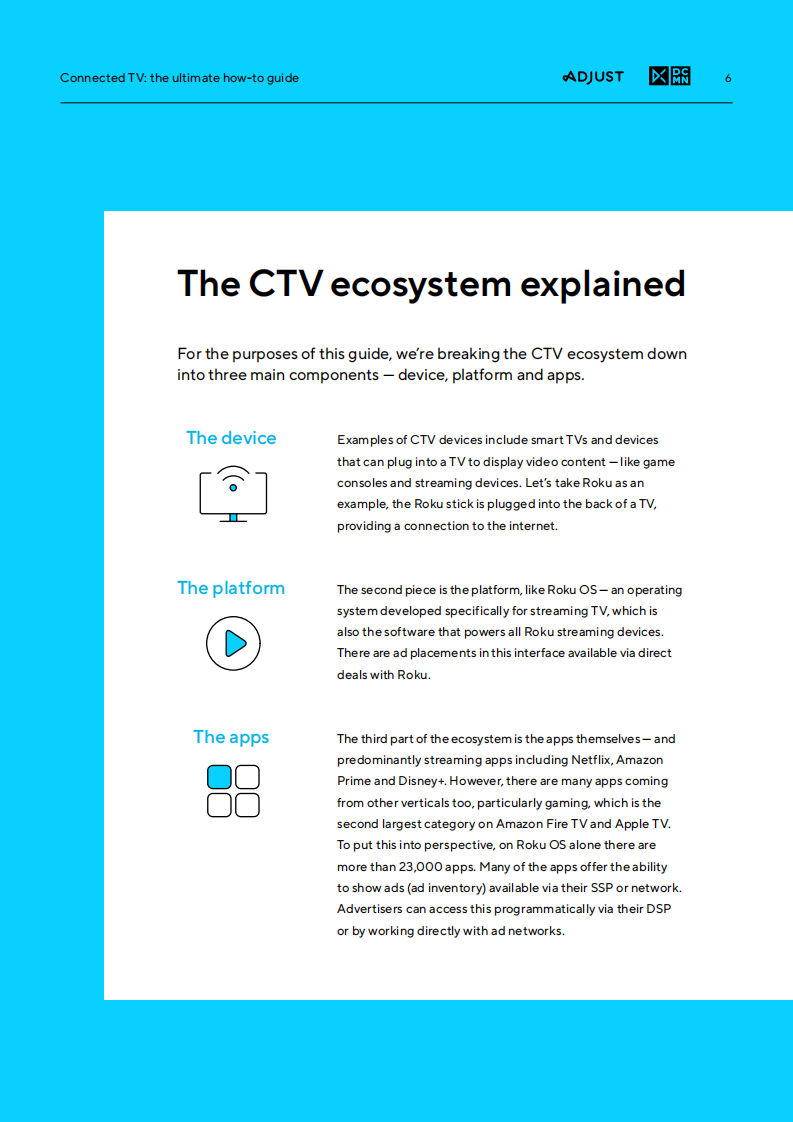 Adjust & DCMN：联网电视全方位指南-带领移动端广告主洞悉CTV行业全景（英文版）.pdf | 先导研报
