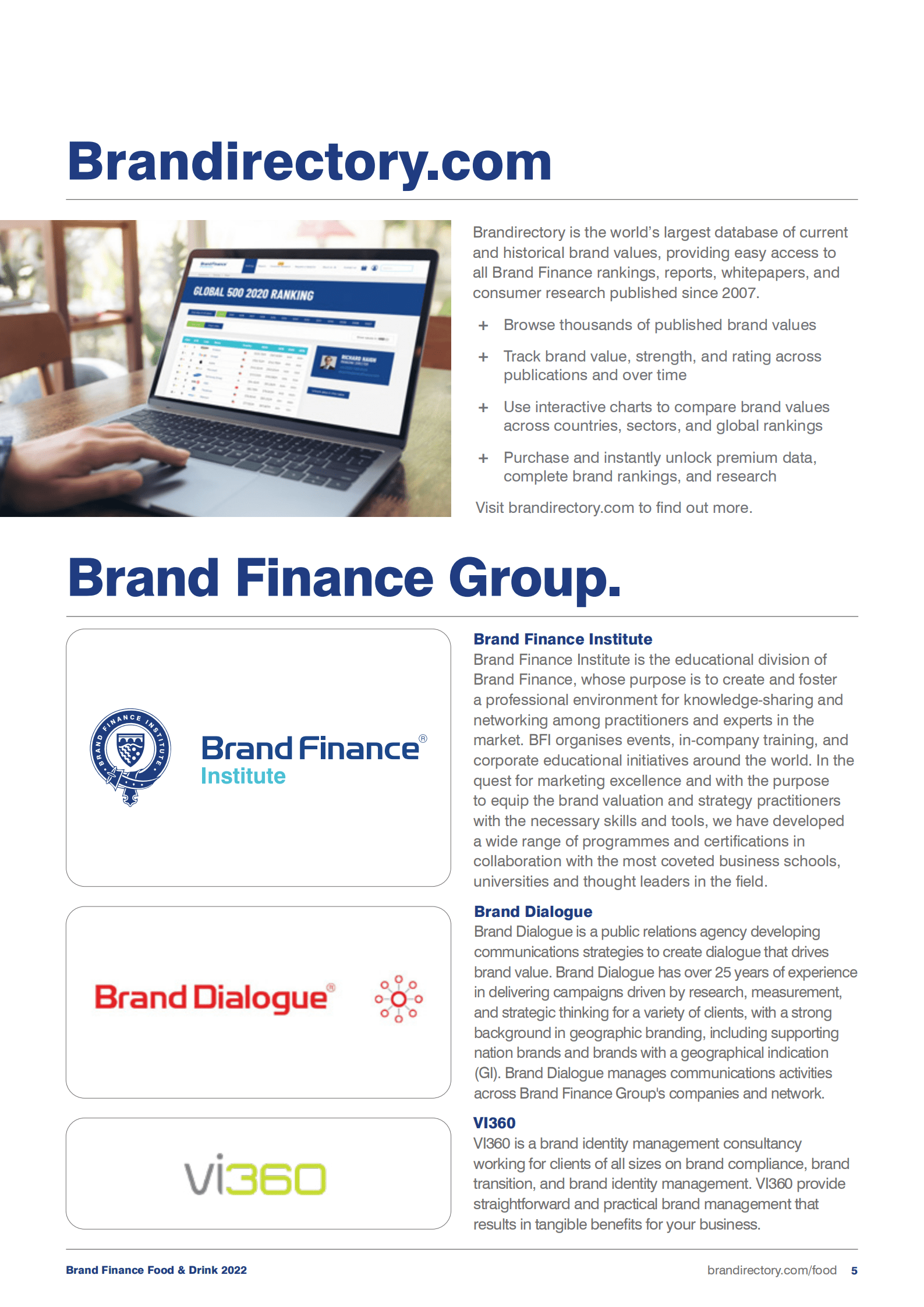 品牌金融（Brand Finance）：2022年全球食品饮料品牌价值和品牌强度评估报告（英文版）.pdf | 先导研报