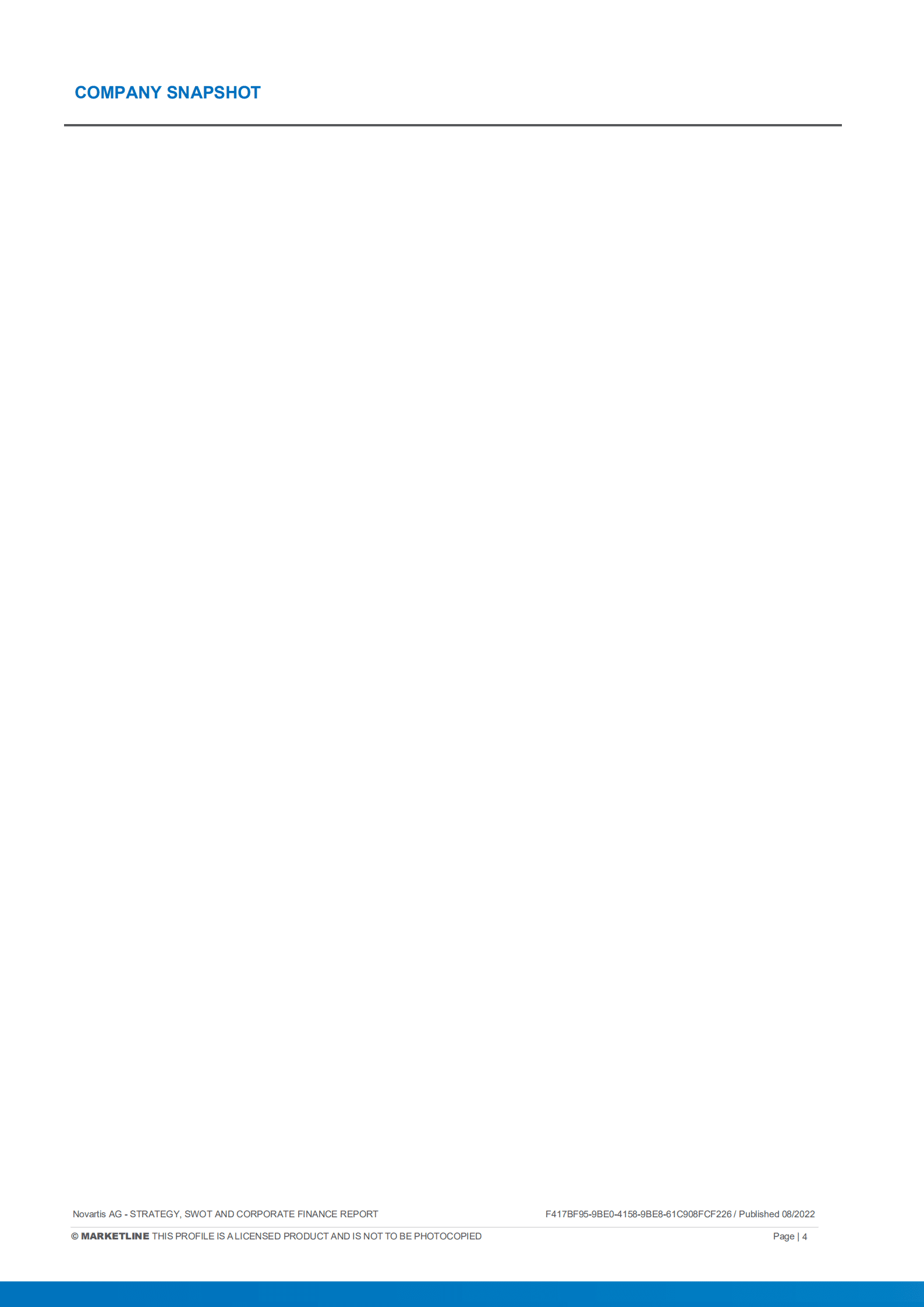 MarketLine：诺华公司（NOVARTIS）发展概况、SWOT与财务状况深度分析报告（英文版）.pdf | 先导研报