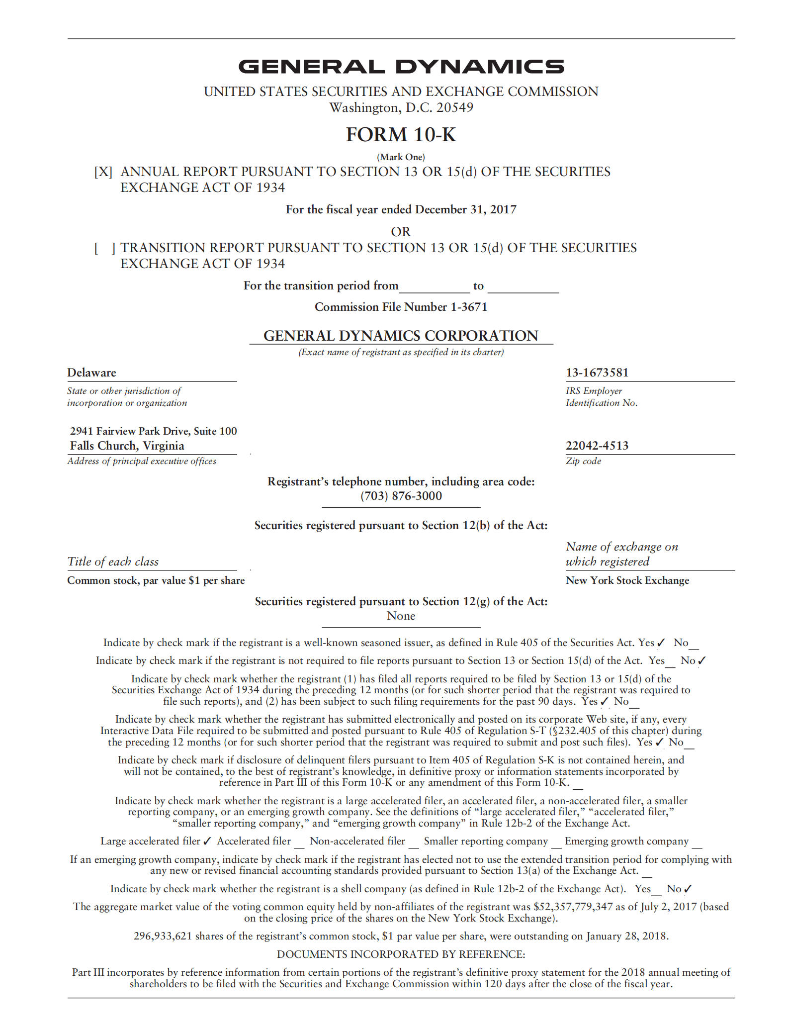 通用动力（GENERAL DYNAMICS）2017年年度报告（英文版）（99页）.pdf | 先导研报-专业实时研报分享，行业研究报告下载，券商研报