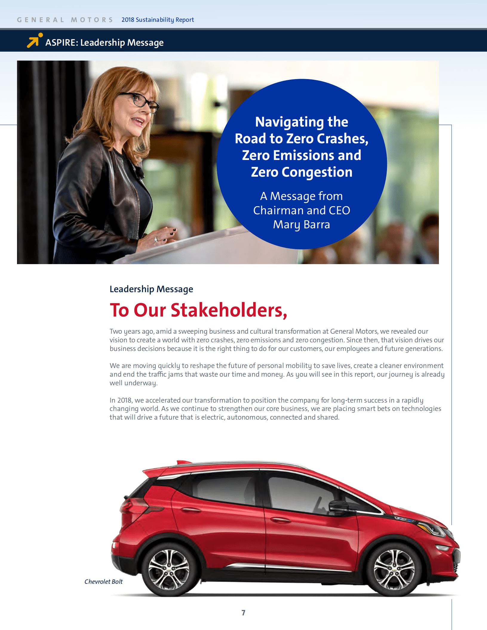 通用汽车公司（GENERAL MOTORS）2018年可持续发展报告（英文版）.pdf | 先导研报