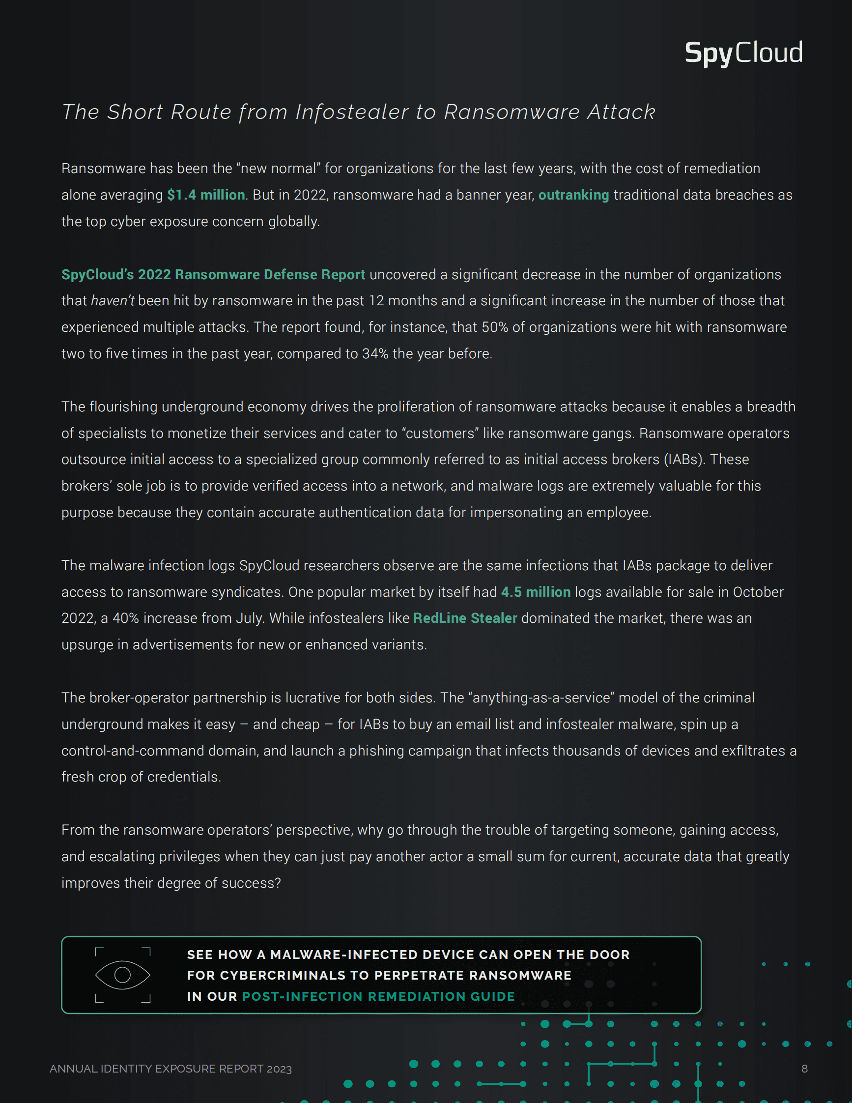 SpyCloud：2023 年度身份暴露报告【英文版】 | 先导研报