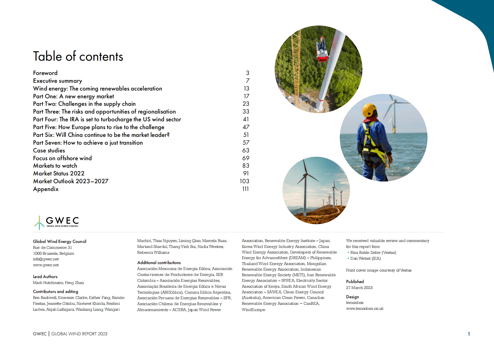 GWEC：全球风能报告2023【英文版】 | 先导研报