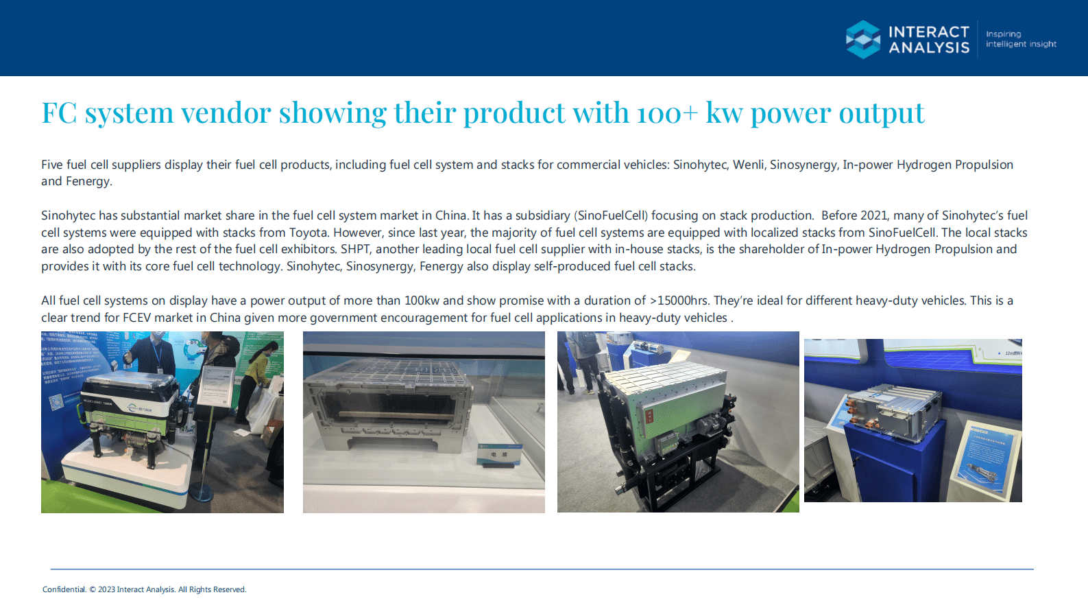 Interact Analysis：2023中国国际氢能及燃料电池产业博览会展后报告【英文版】 | 先导研报
