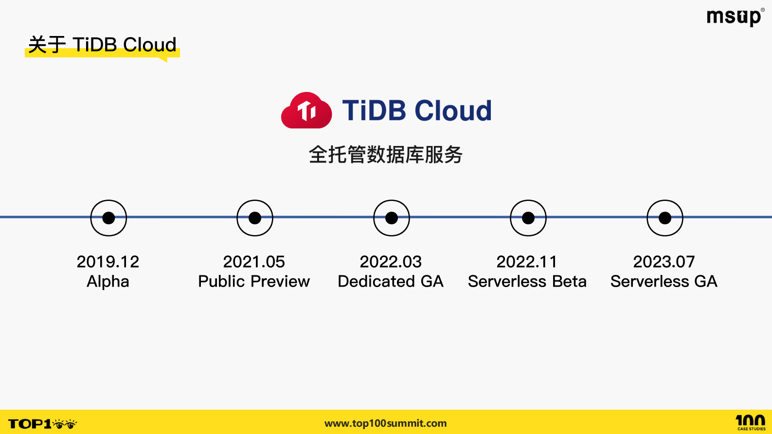 PingCAP（孙晓光）：TiDB Serverless的云原生架构进化：从0到2万+集群的极速狂奔 | 先导研报